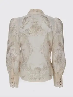 Zimmermann Printed Shirt - Beige