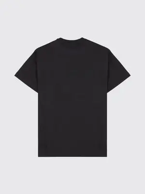 Versace Slim Fit Cotton T-shirt With Tone-on-tone Logo