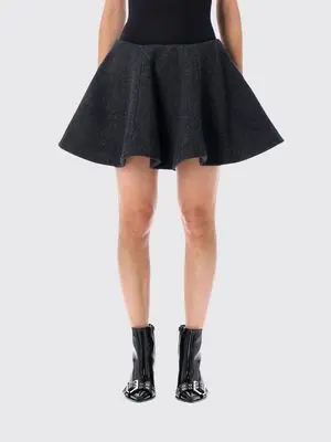 GANNI Skirt Colour - Grey