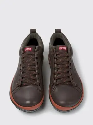 Camper Peu Pista Gm Outdoor Ankle Boots In Leather With Gore-tex Membrane