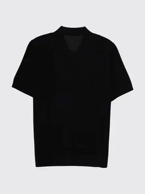 Fred Perry Short-sleeved Viscose Knit Polo Shirt With Embroidered Logo