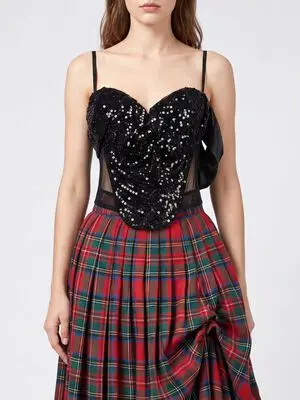 VIVIENNE WESTWOOD Embellished Corset Top