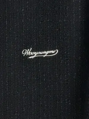 WOOYOUNGMI Textured Zip-up Jumper