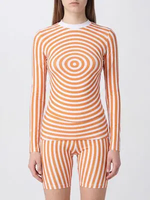 JEAN PAUL GAULTIER Striped Long Sleeve Top