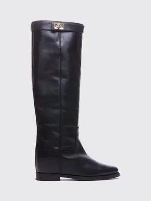 VIA ROMA 15 Flat Ankle Boots Colour - Black