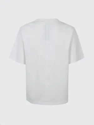 Rick Owens White Cotton T-shirt