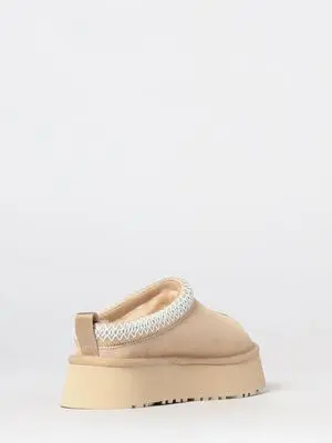 UGG Tazz Ii Suede Platform Mules With Contrast Stitching - Sand