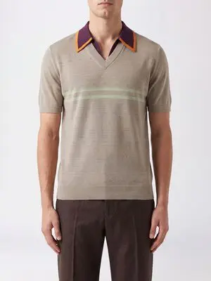 Dries Van Noten Polo Shirt Colour - Beige
