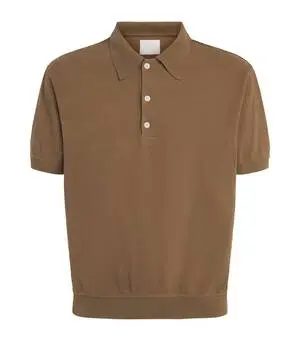 Citizens Of Humanity Cotton Polo Shirt - Brown