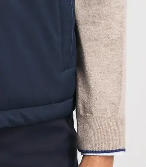 Paul & Shark Cashmere Quarter-zip Sweater