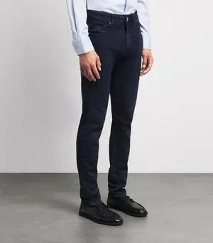 Paul & Shark Garment-dyed Straight Jeans