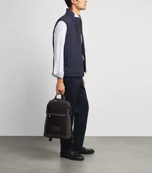 Paul & Shark Virgin Wool Reversible Gilet