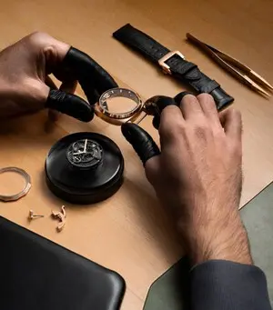 Panerai Goldtech Luminor 31 Days Skeleton Dial Watch