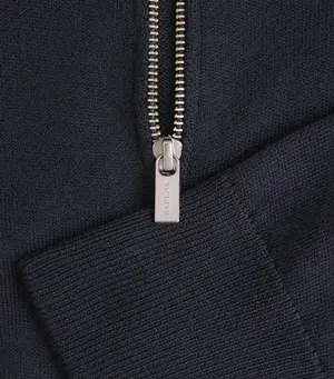 Barena Venezia Merino Quarter-zip Sweater
