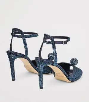 JIMMY CHOO Sacora 85 Embellished Heeled Sandals