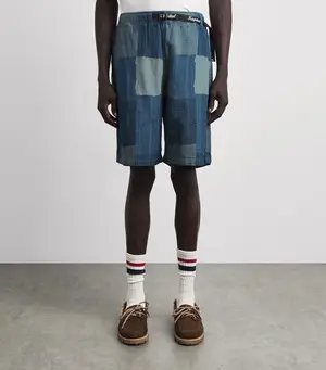 Kapital Cotton Patchwork Shorts