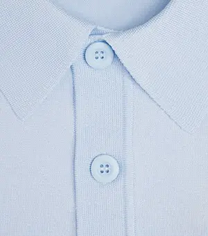 Sandro Knitted Polo Shirt