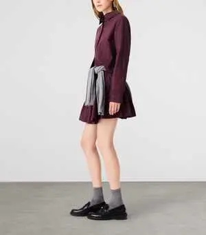 Maje Embellished Stripe Shirt