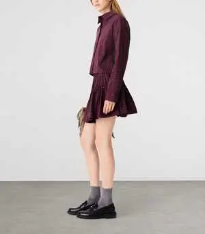 Maje Embellished Mini Skirt