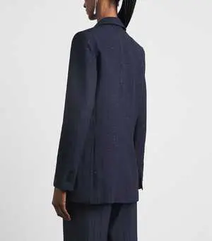 Sandro Embellished Stripe Blazer