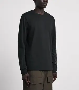 Moncler Cotton Logo Long-sleeve T-shirt