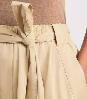 ME+EM Belted Maxi Skirt - Neutral