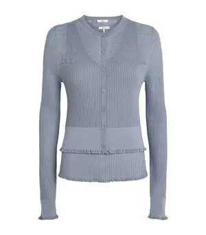 Chloé Wool Tank Top And Cardigan Set