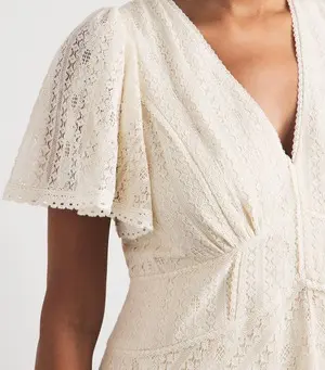 ME+EM Lace Maxi Dress
