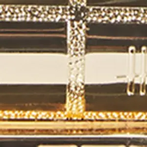 Harrods Golden Train Tree Decoration