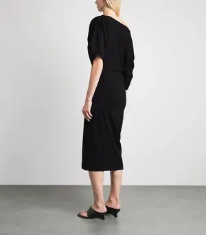 Wolford Fluid Drape Midi Dress