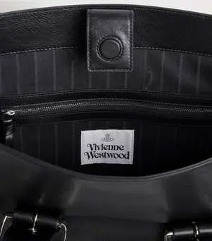 VIVIENNE WESTWOOD Alex Leather Tote Bag