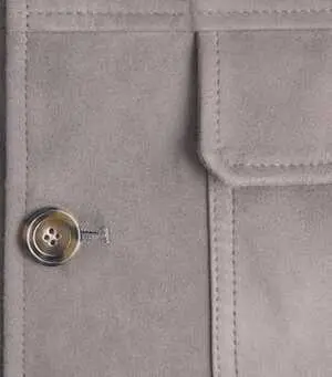 LARDINI Sheepskin Suede Jacket