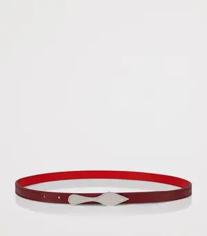 CHRISTIAN LOUBOUTIN Bettina Double Wrap Leather Bracelet