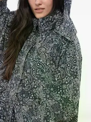 Woolrich Paisley-print Batwing-sleeve Jacket
