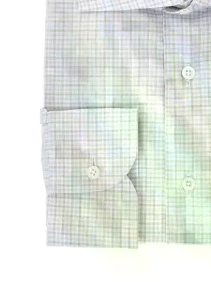 Corneliani Checked French-collar Shirt