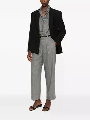 Peserico Pleated Detail Straight-leg Trousers