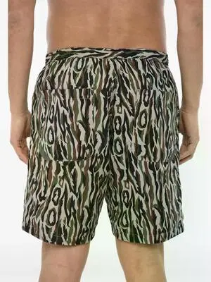Woolrich Patterned Drawstring Swim Trunks