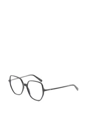 Dior Geometric Eyeglasses - Black