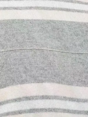 Peserico Striped Lurex Detailed Sweater