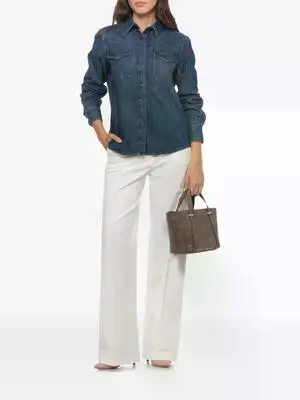 Peserico Classic Collar Cotton Button-down Shirt