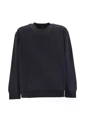 BOSS Logo Patch Crew Neck Sweater