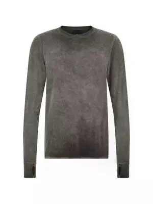 THOM KROM Thumb-hole Long-sleeve T-shirt - Grey