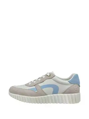 BUGATTI Perforated Panelled Sneakers - Neutrals