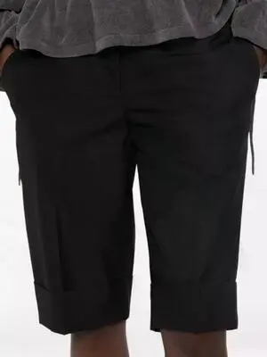 Moschino Buttoned Turn-up Shorts