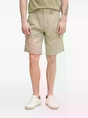 AERONAUTICA MILITARE Multi-pocket Cargo Shorts - Neutrals