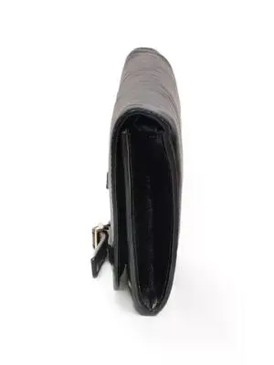 Simkhai River East West Leather Clutch - Black