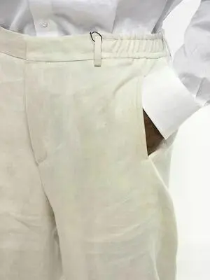 Corneliani Elasticated-waist Linen Trousers