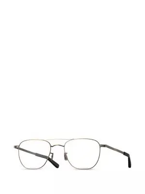 EYEVAN7285 196 Double-bridge Glasses - Silver