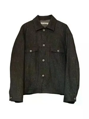 AVIVA JIFEI XUE Button-up Denim Jacket
