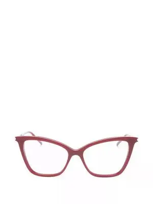 Saint Laurent Cat-eye Frame Eyeglasses - Red